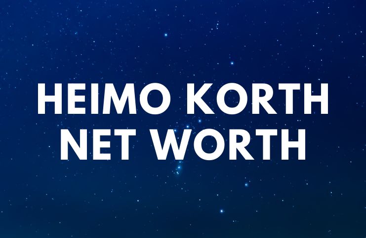 Heimo Korth Net Worth - Famous People Today