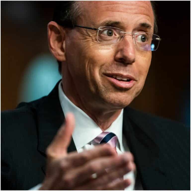 Rod Rosenstein Net Worth | Wife & Bio - Famous People Today