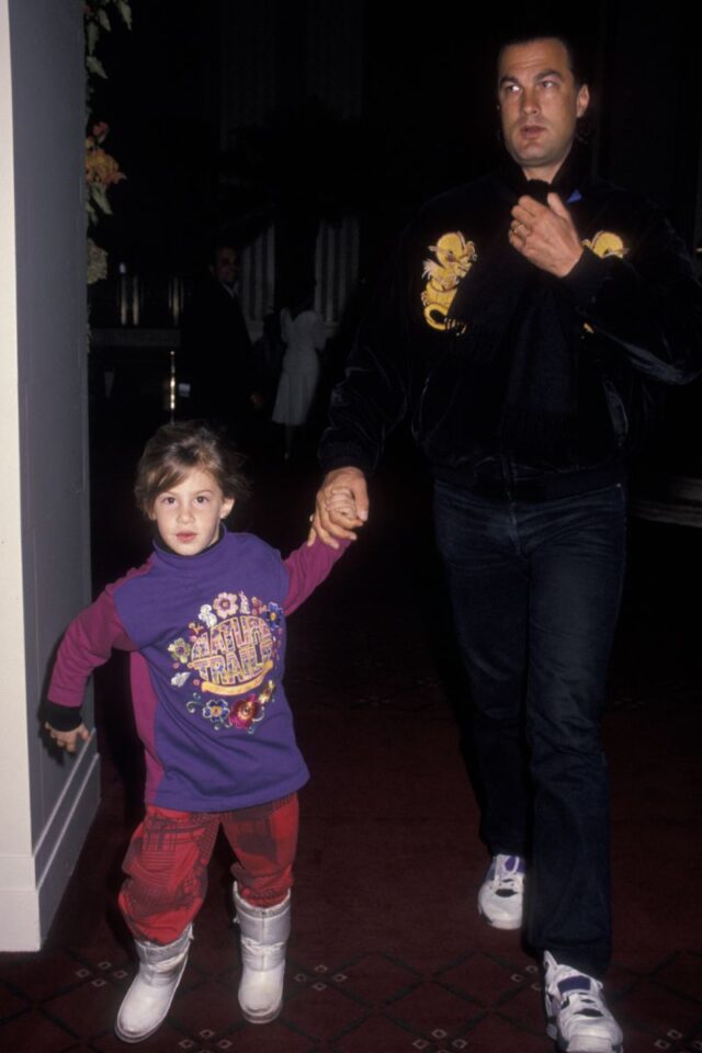 Steven Seagal's wives and children: does the acting star have a family? - Famous People Today